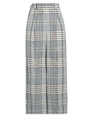 Peserico Wide-leg Tartan Pants
