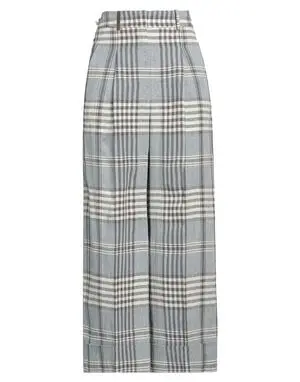 Peserico Wide-leg Tartan Pants