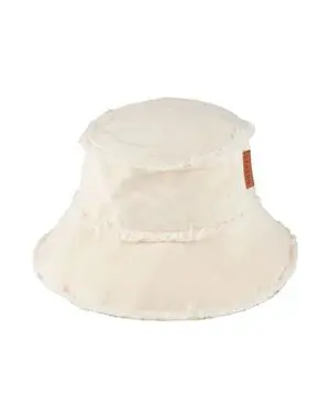 Sandro Cotton Gabardine Bucket Hat - White