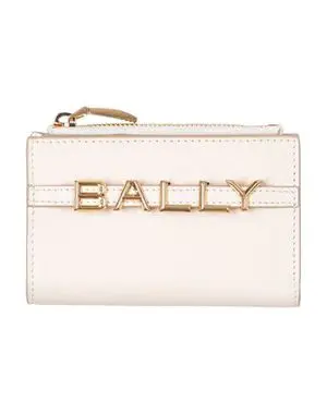 Bally Wallet Ivory Leather - White
