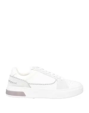 EA7 Cow Leather Sneakers