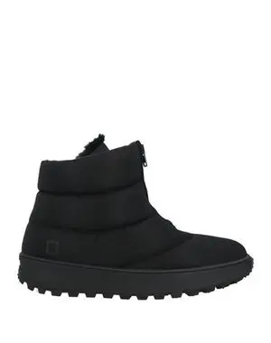 D.a.t.e. Padded Quilted Ankle Boots - Black