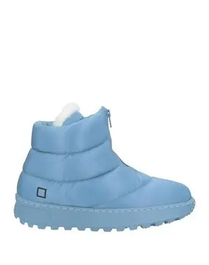 D.a.t.e. Padded Quilted Ankle Boots - Blue