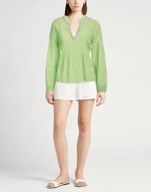 120% Lino Bohemian Blouse