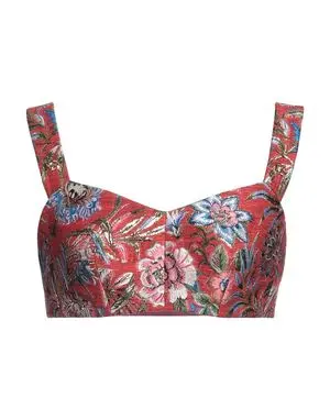 Dolce & Gabbana Floral Brocade Crop Top