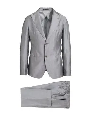 Emporio Armani Suit Size Virgin Wool, Lyocell - Grey