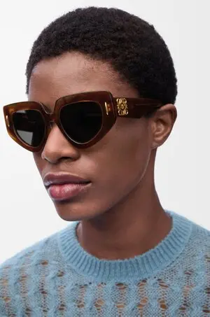 Loewe Diamond Sunglasses - Havana