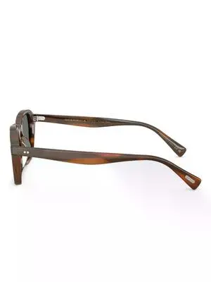 Oliver Spencer Eyles Sunglasses - Brown