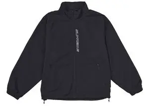 Supreme Contrast Zip Track Jacket - Black | Editorialist