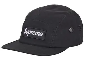 Supreme Military Camp Cap Ss25 - Black
