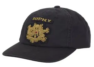 Supreme Bullion Dragon 6-panel Cap - Black