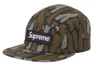 Supreme Military Camp Cap - Mossy Oak Trebark Camo