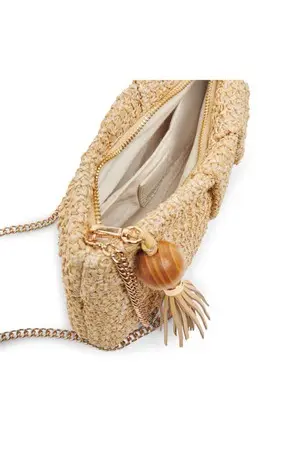 Dolce Vita Lorena Raffia Clutch