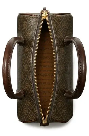 Tory Burch Mini T Monogram Barrel Bag - French Press