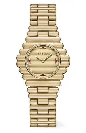 BREDA The Coda Bracelet Watch - 18k Gold Plated