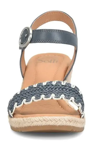 SOFFT Inez Wedge Sandal - Navy