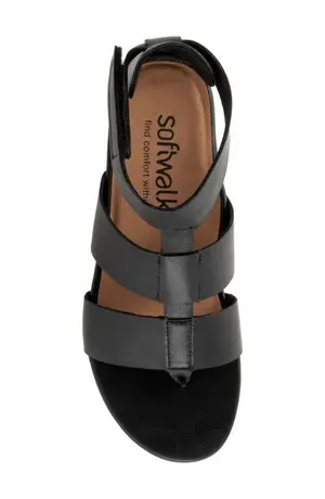 Softwalk Cabo Gladiator Sandal - Black