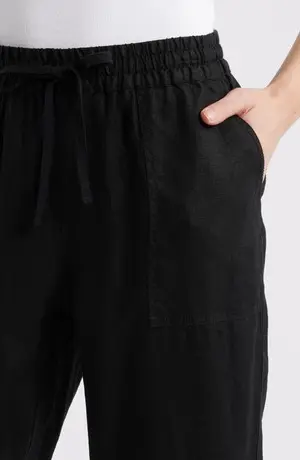 Tommy Bahama Two Palms Tapered Linen Drawstring Pants