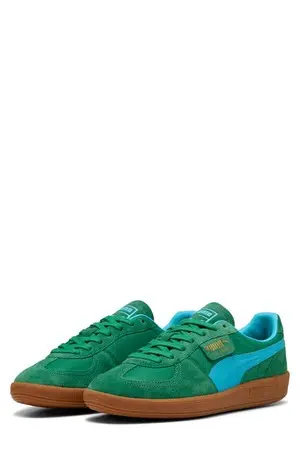 PUMA Palmero Vintage Update Sneakers - Archive Green-bright Aqua