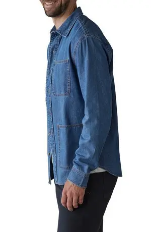 THE NORMAL BRAND Lightweight Denim Overshirt