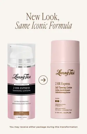 LOVING TAN 2 Hr Express Self-tanning Lotion - Dark
