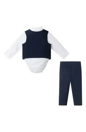 Andy & Evan Bowtie, Vest, And Pants Set - Blue