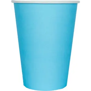 JOLLITY & CO Solid Color 12 Oz Cups Cerulean