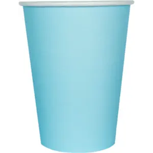 JOLLITY & CO Solid Color 12 Oz Cups Cloud