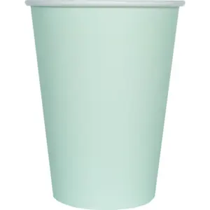 JOLLITY & CO Solid Color 12 Oz Cups Pistachio