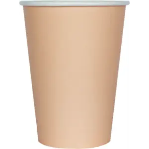 JOLLITY & CO Solid Color 12 Oz Cups Sand