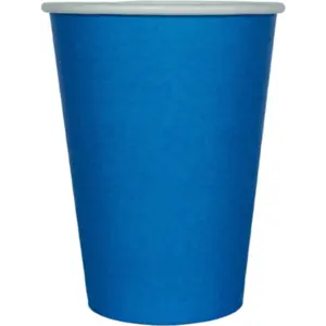 JOLLITY & CO Solid Color 12 Oz Cups Sapphire