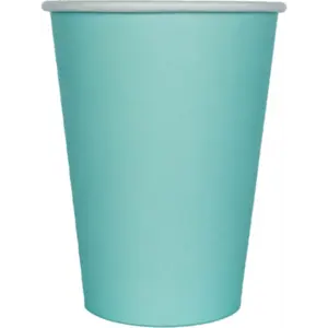 JOLLITY & CO Solid Color 12 Oz Cups Seafoam