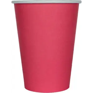 JOLLITY & CO Solid Color 12 Oz Cups Watermelon