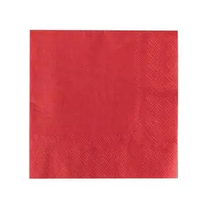 JOLLITY & CO Solid Color Large Napkins Cherry