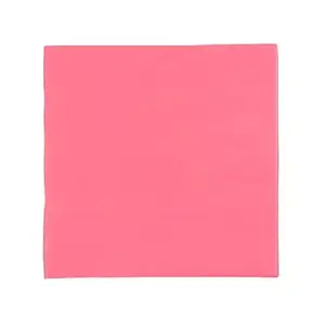 JOLLITY & CO Solid Color Large Napkins Flamingo
