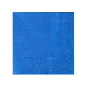 JOLLITY & CO Solid Color Large Napkins Sapphire