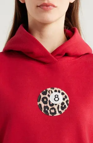 PACSUN 8-ball Appliqué Graphic Hoodie