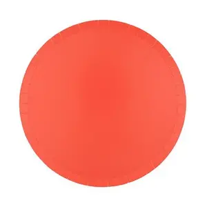 JOLLITY & CO Solid Color Dinner Plates Poppy