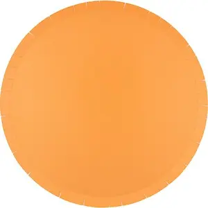 JOLLITY & CO Solid Color Dessert Plates Apricot