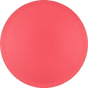 JOLLITY & CO Solid Color Dessert Plates - Watermelon