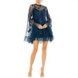 Mac Duggal Sheer Cocktail Dresses