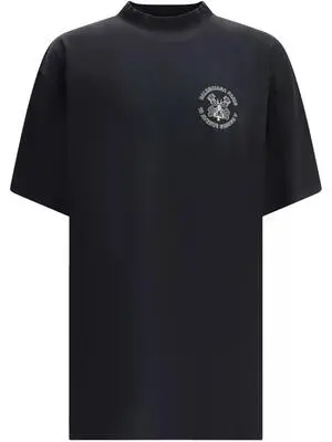 Balenciaga Logo-print T-shirt - Black