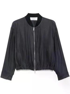 Peserico Gabardine Bomber Jacket