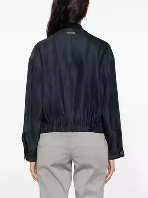 Peserico Gabardine Bomber Jacket