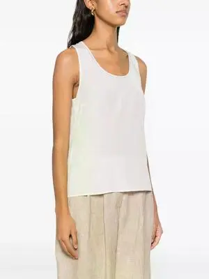Peserico Bead-embellished Tank Top - Neutrals