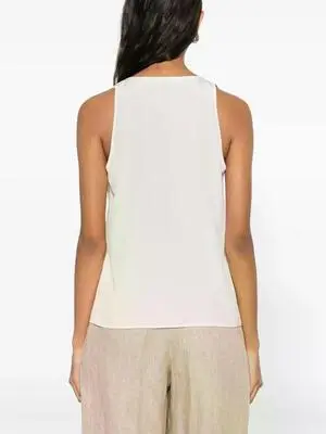 Peserico Bead-embellished Tank Top - Neutrals