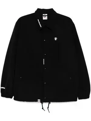 AAPE BY *A BATHING APE® Moonface Logo Coach Jacket