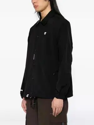 AAPE BY *A BATHING APE® Moonface Logo Coach Jacket