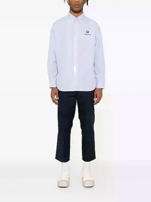 AAPE BY *A BATHING APE Aapenow Moonface-logo Checked Shirt