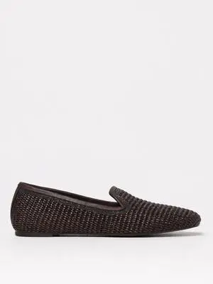 Brunello Cucinelli Woven Loafers - Dark